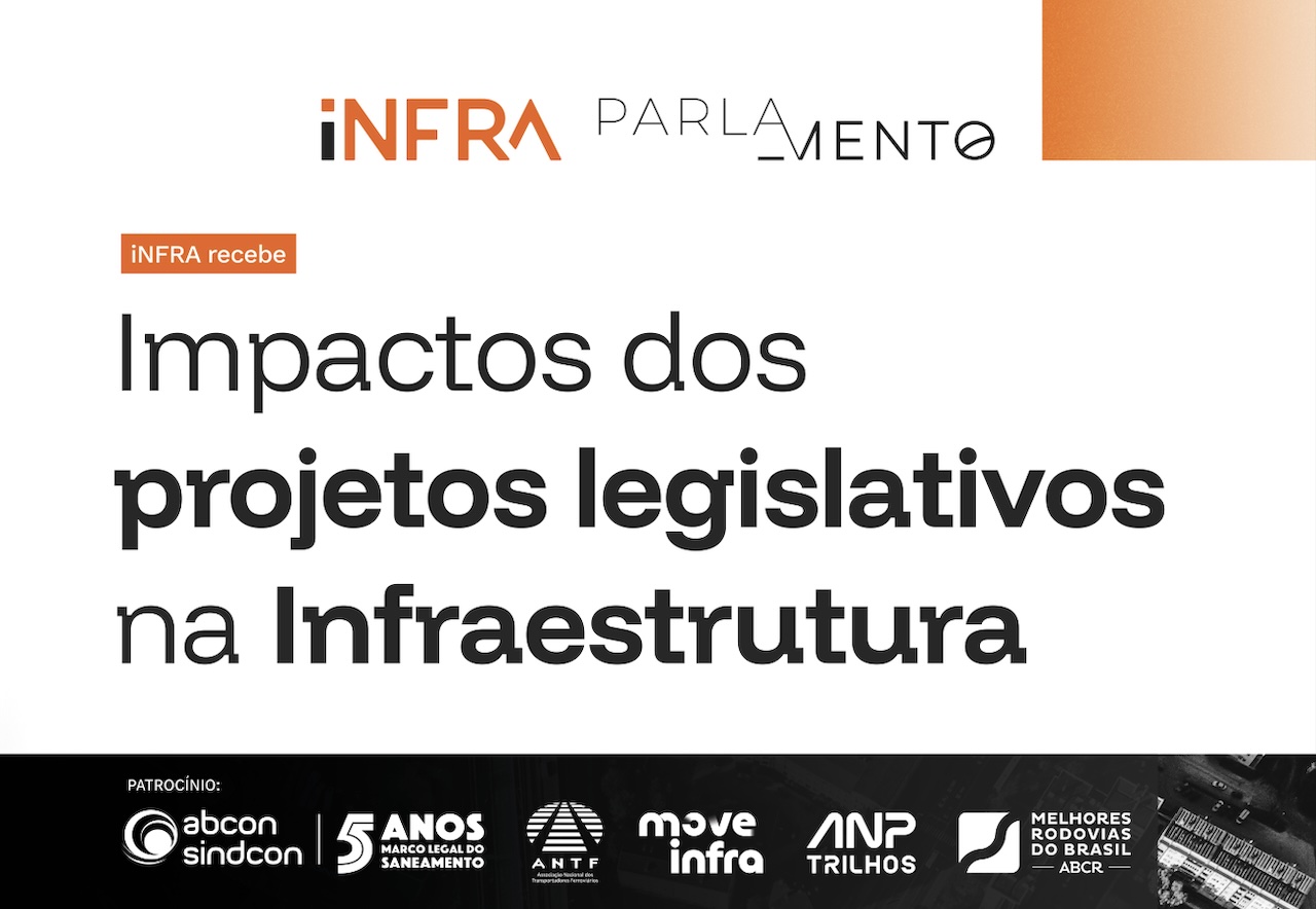 Impactos dos projetos legislativos no setor são tema do iNFRA Recebe ...